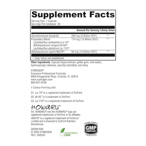 35 billion CFU probiotic capsules