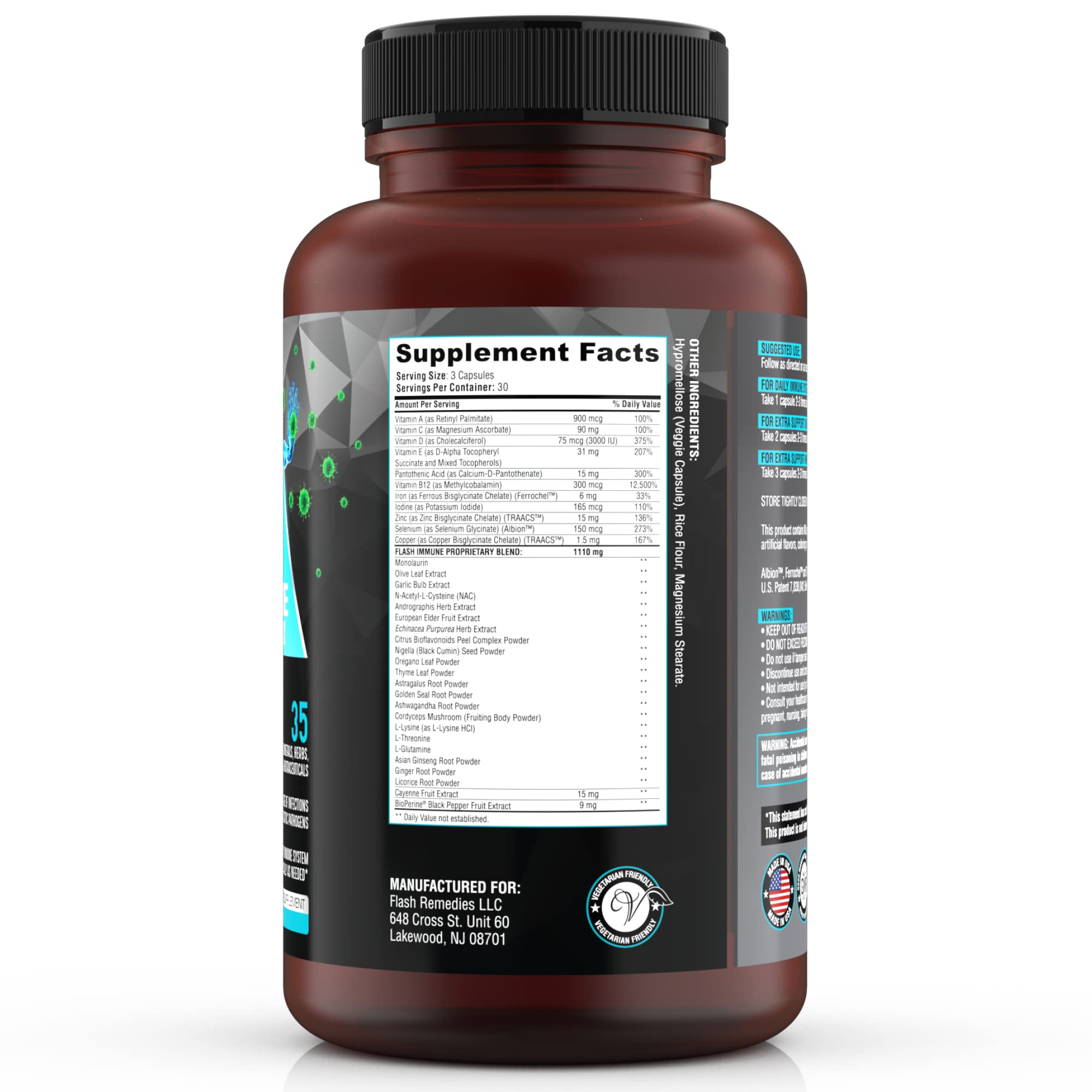 35 nutrient immune complex capsules