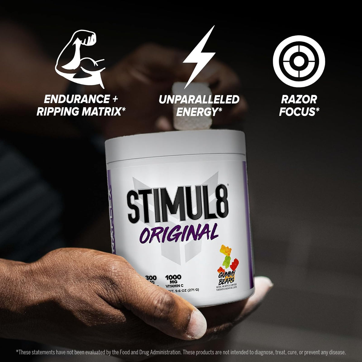 35 servings of pre-workout energy