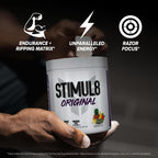 35 servings of pre-workout energy