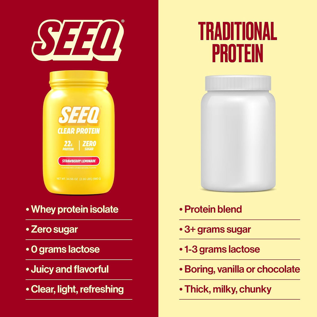 35 servings of SEEQ protein powder