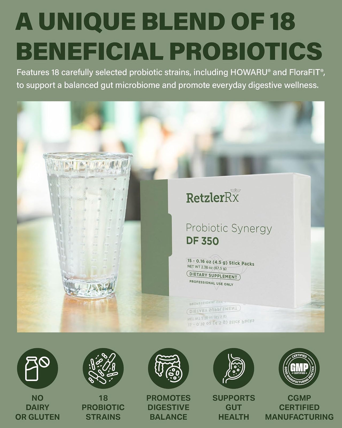 350 billion CFU probiotic supplement