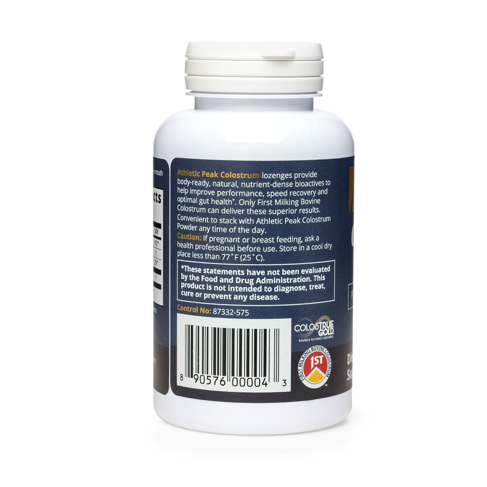 350 mg colostrum lozenges for energy