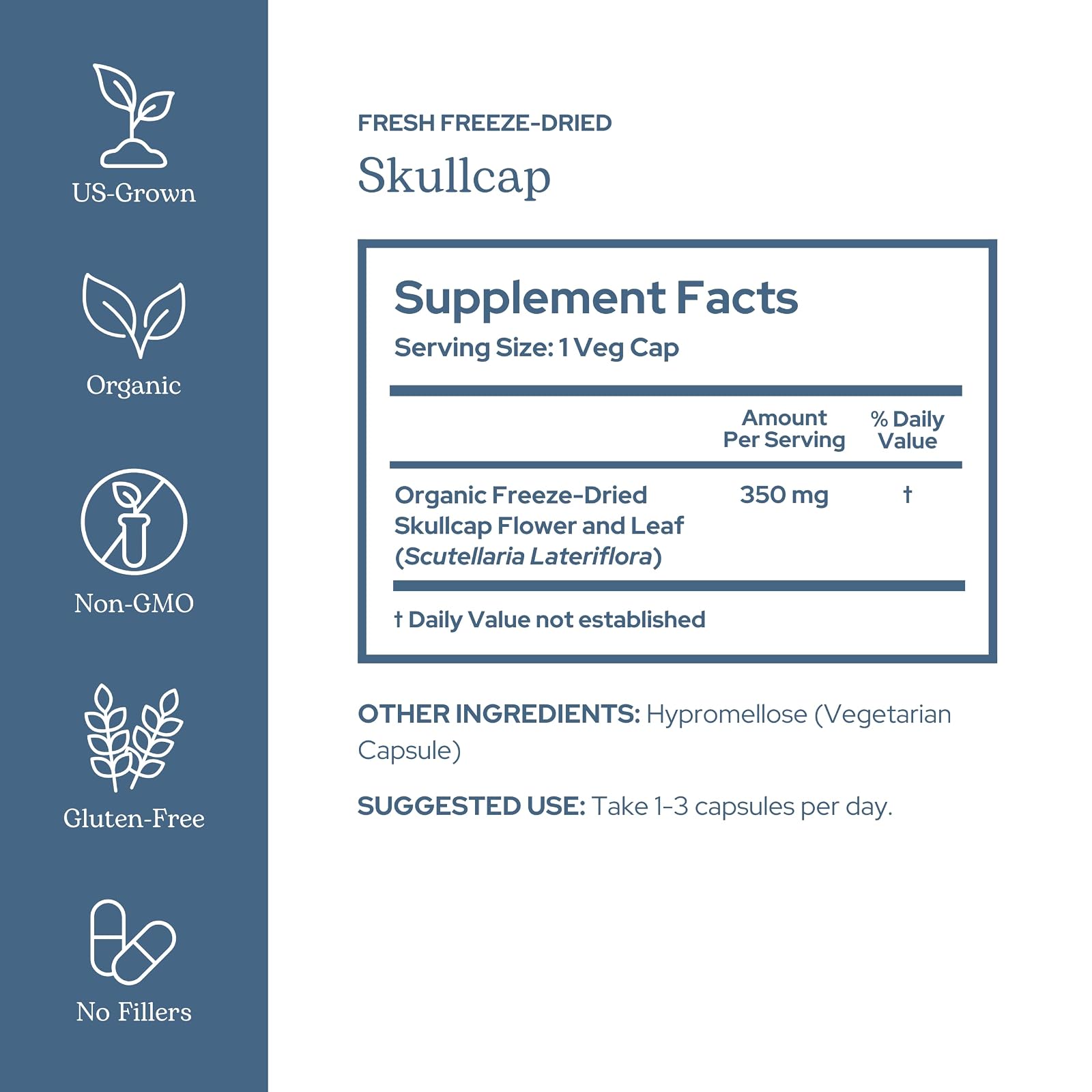 350 mg herbal blend for restful sleep