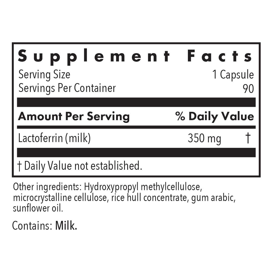 350 mg lactoferrin for immune health