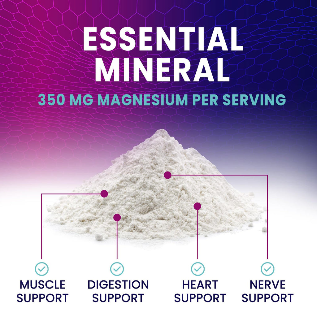 350 mg magnesium citrate for muscle support