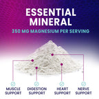 350 mg magnesium citrate for muscle support