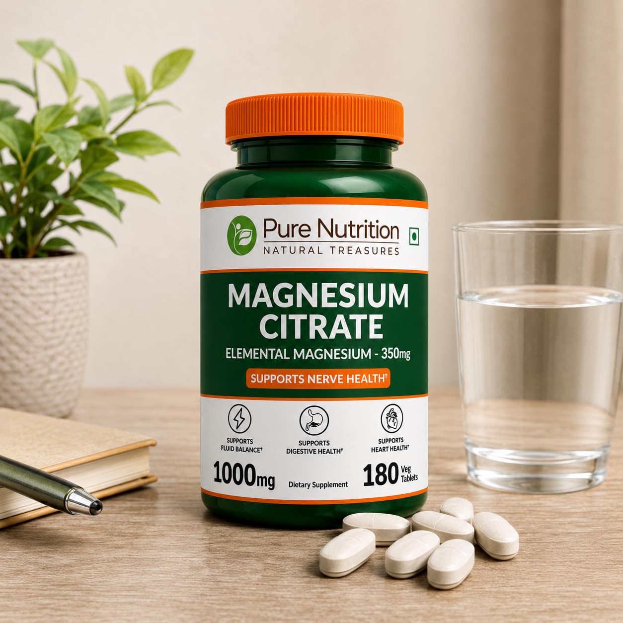 350 mg magnesium for muscle support