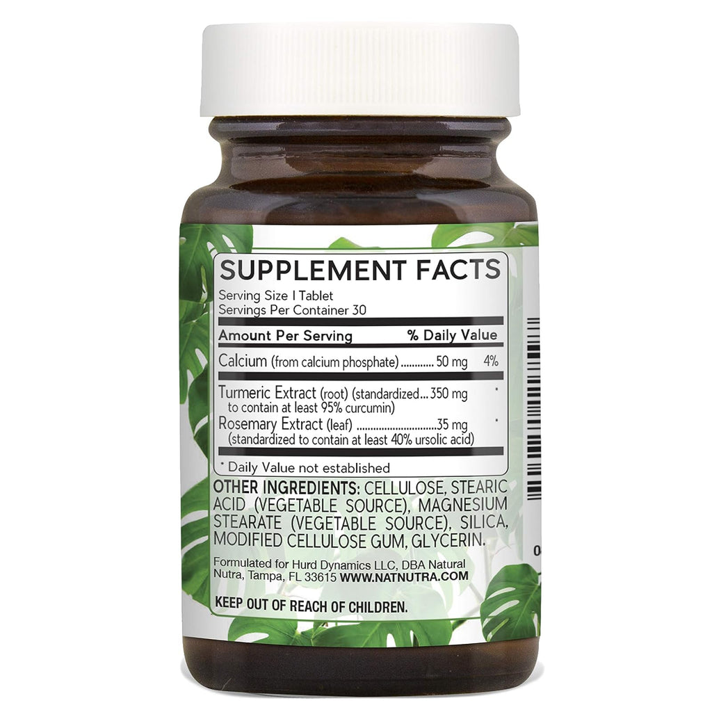 350 mg turmeric curcumin supplement