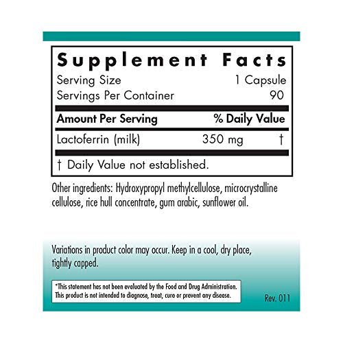 350mg lactoferrin for enhanced immunity