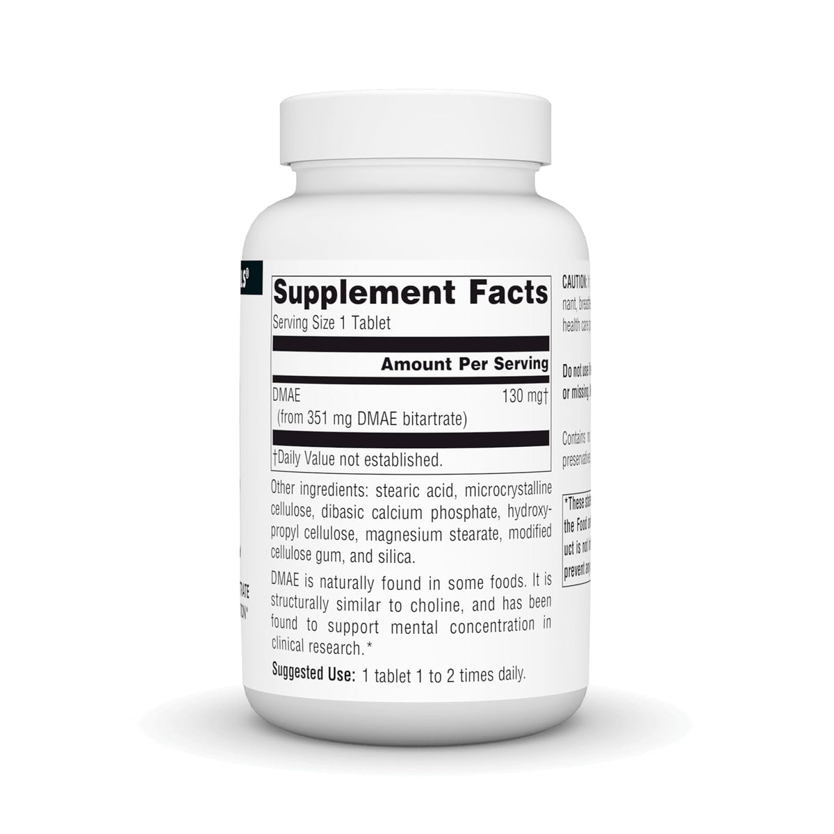 351 mg DMAE for cognitive support