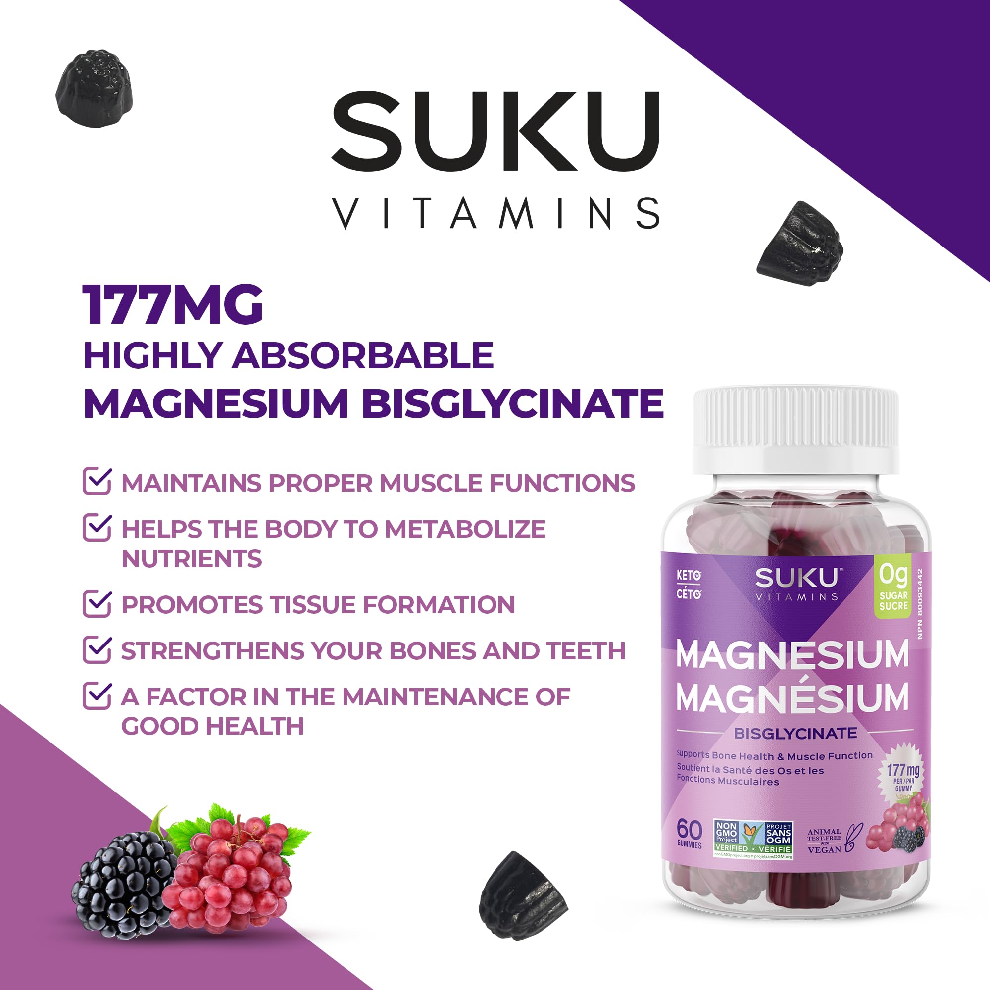 354 mg magnesium per serving