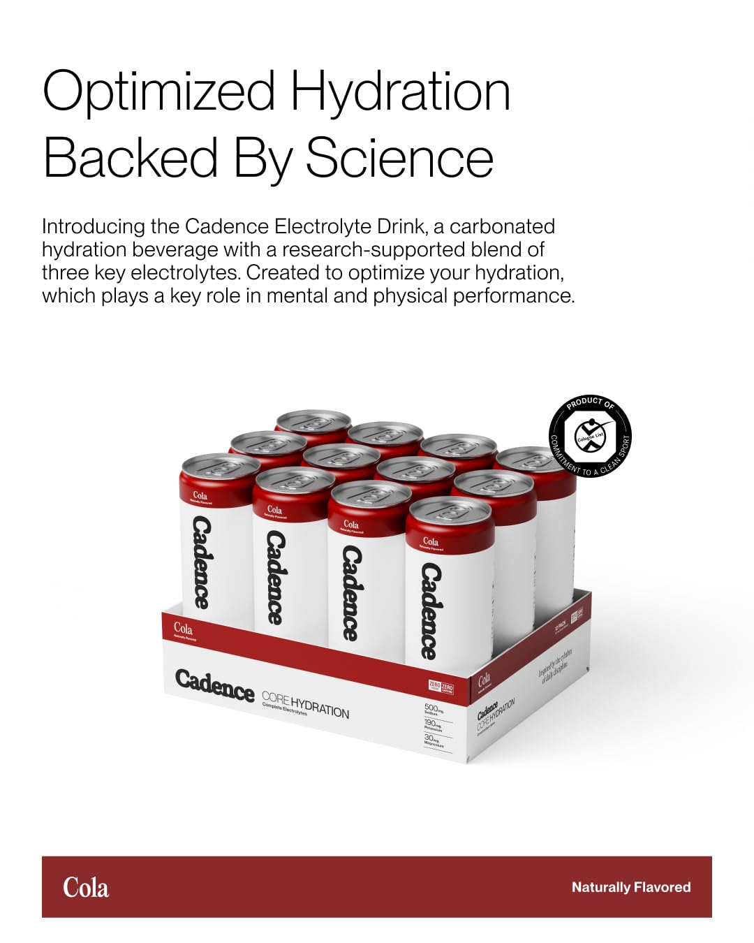 355 ml Cadence electrolyte beverage