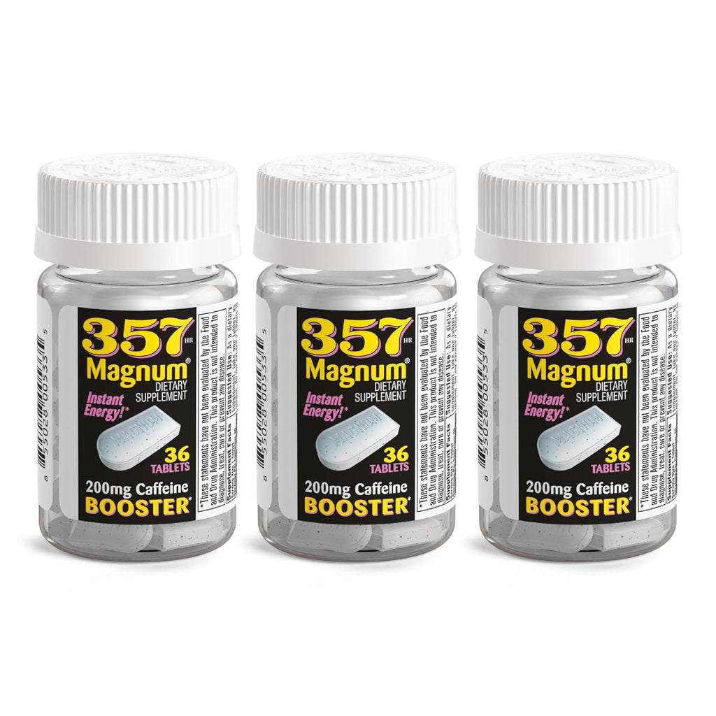 357 Magnum energy tablets for athletes