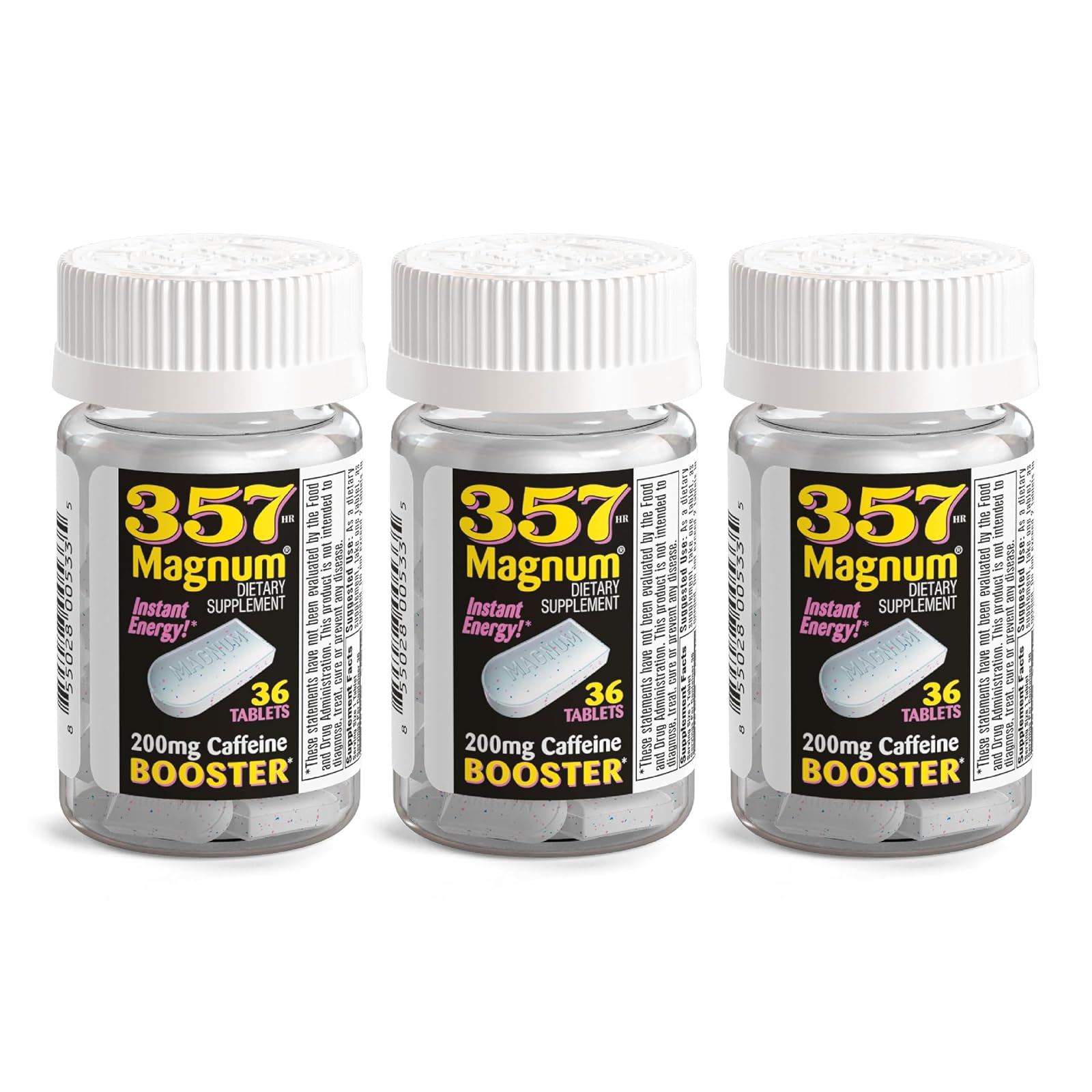 357 Magnum energy tablets for athletes