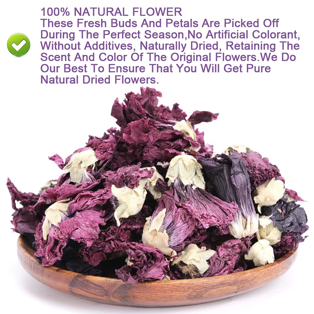 35g dried violets for wellness