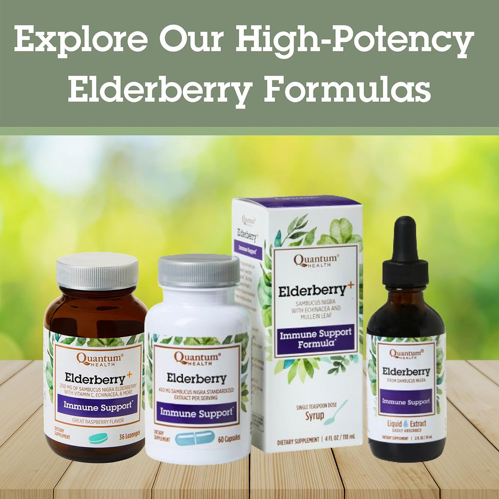 36 count elderberry lozenges for families
