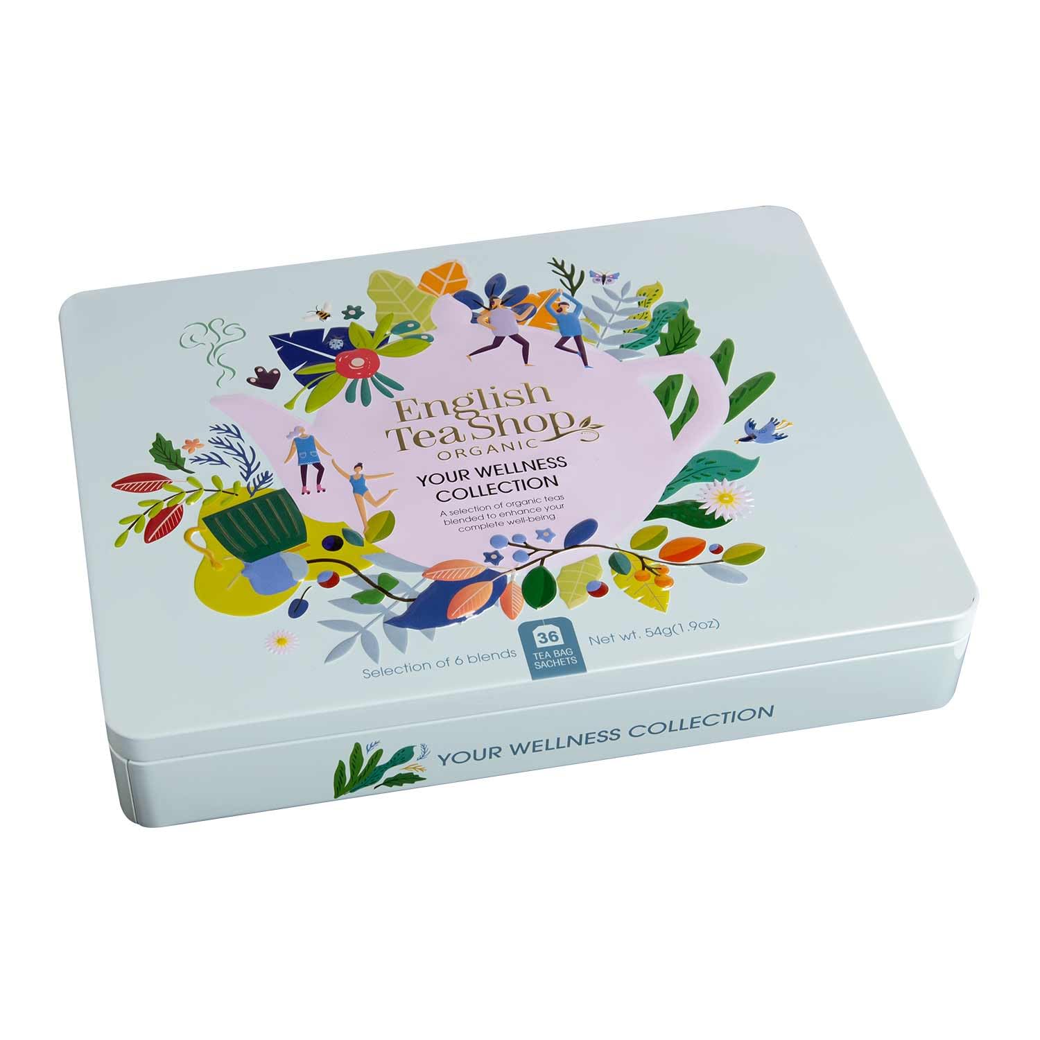 36 tea bags for relaxation