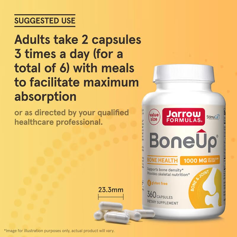 360 capsules for daily calcium intake