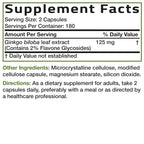 360 capsules ginkgo biloba value pack