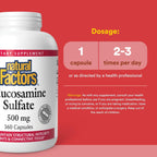 360 capsules glucosamine for mobility