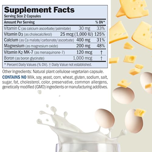 360 capsules of calcium for daily use