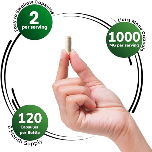 360 capsules of Lion's Mane extract