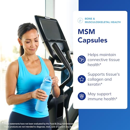 360 capsules of pure msm supplement