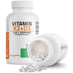 360 capsules of vitamin D3 K2