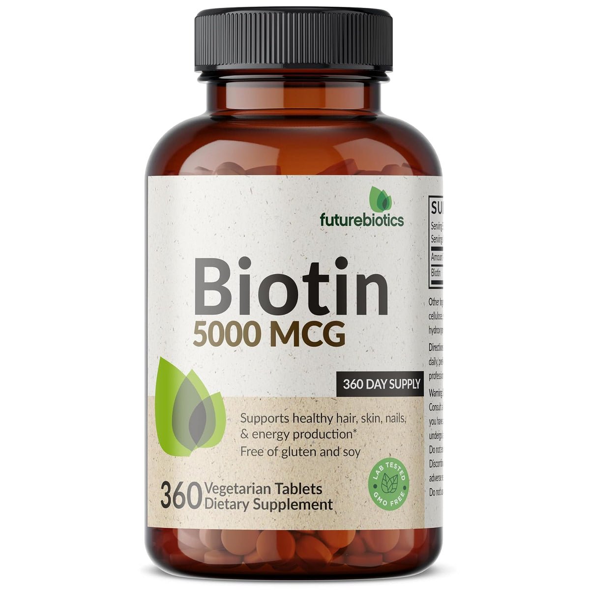 360 count biotin for daily use