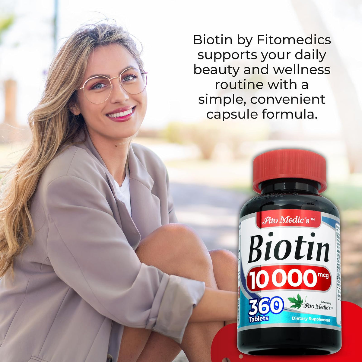 360 count biotin supplement