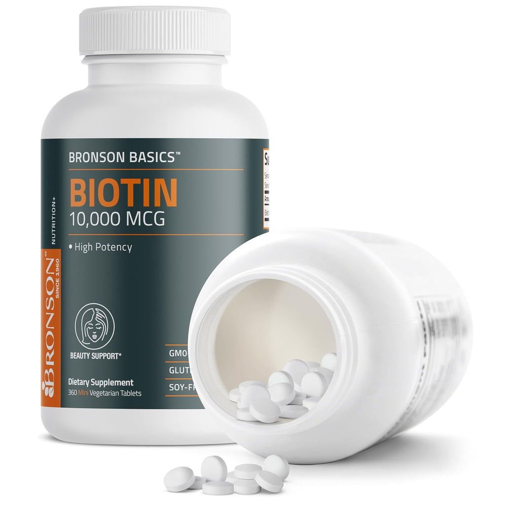 360 count biotin tablets
