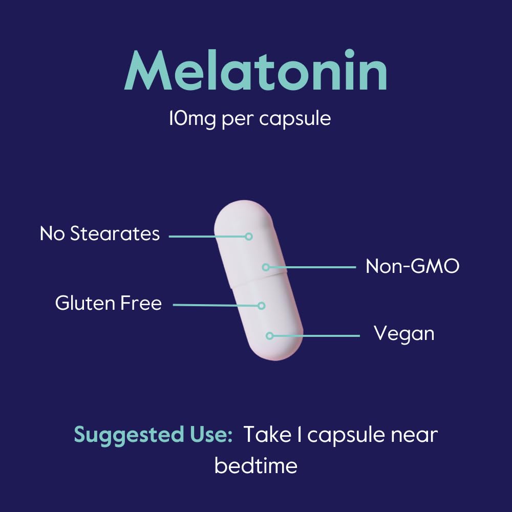 360 count melatonin for sleep support