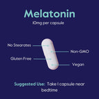 360 count melatonin for sleep support