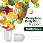 360 count multivitamins for wellness
