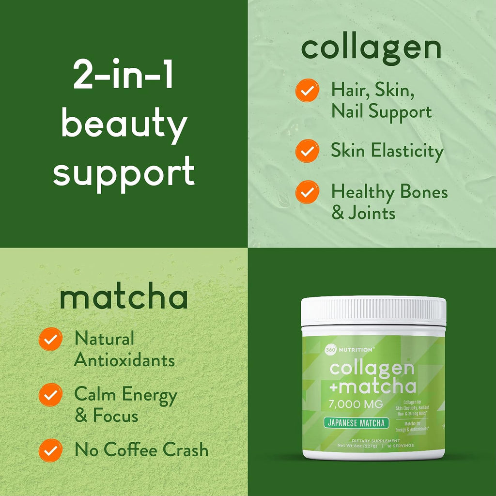 360 nutrition collagen peptides benefits