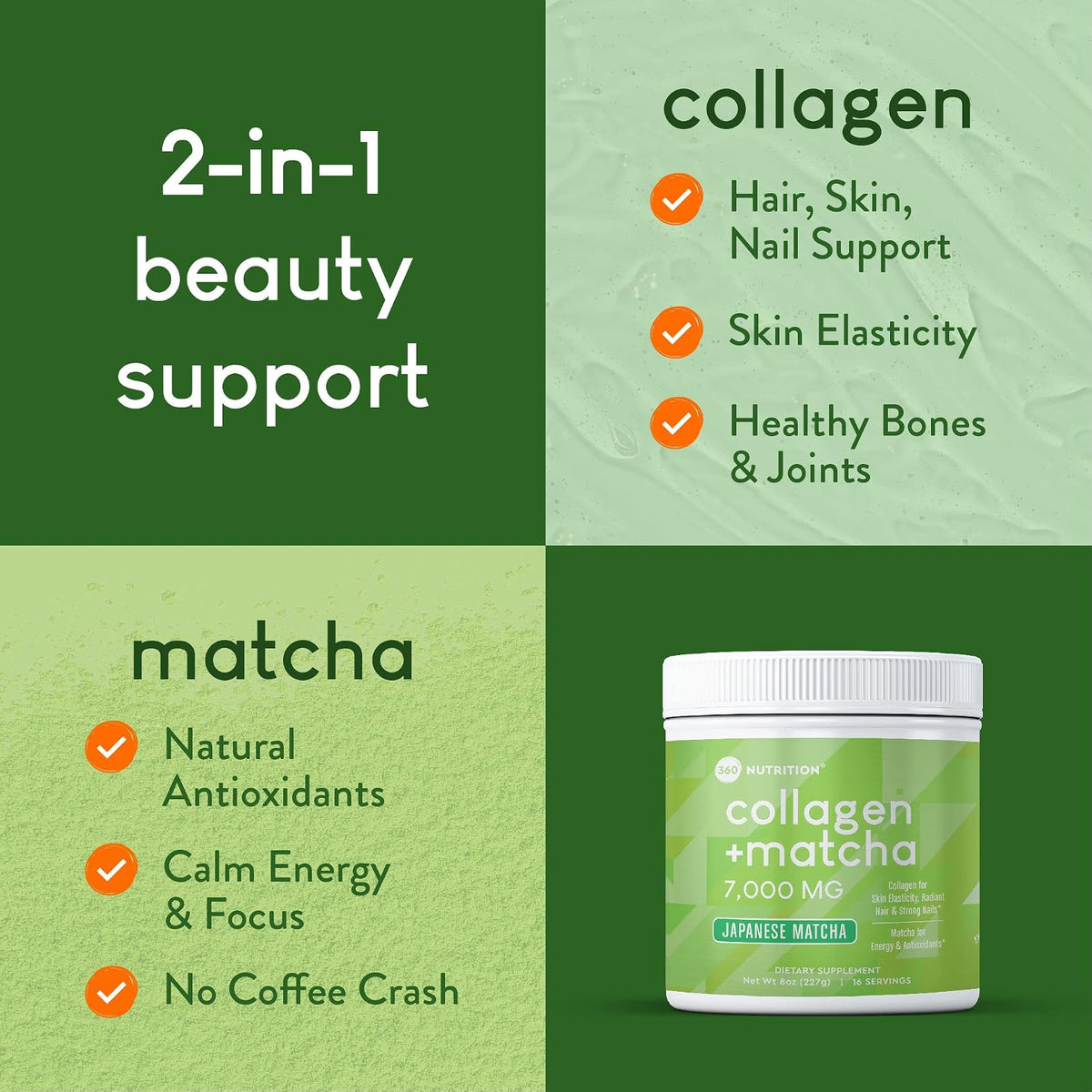 360 nutrition collagen peptides benefits