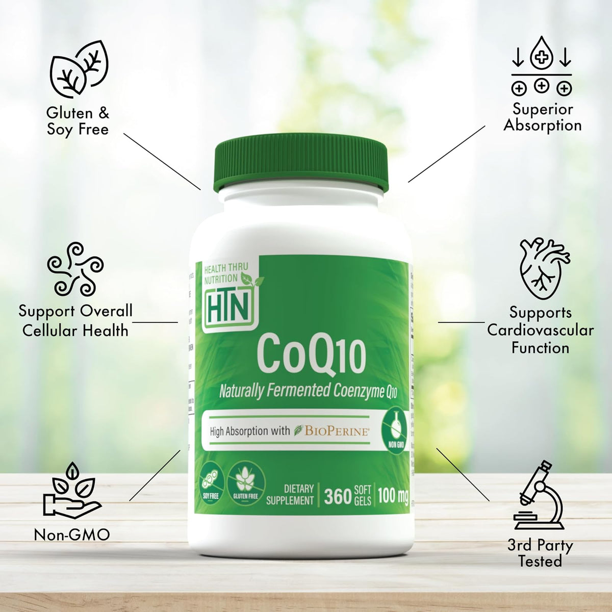 360 softgels coq10 supplement value