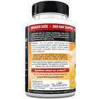 360 softgels of vitamin D3 for convenience