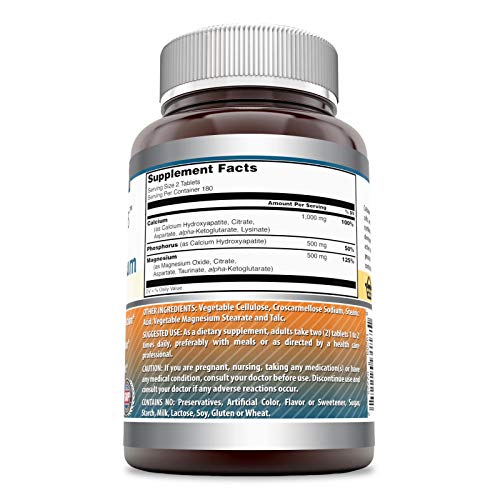 360 tablets of calcium magnesium