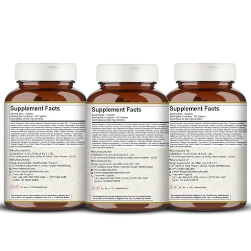 360 tablets of Chandraprabha Vati