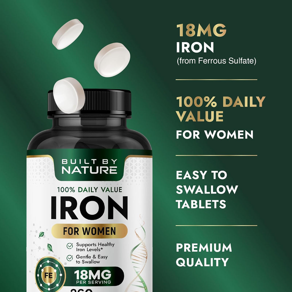 360 tablets of iron goodness