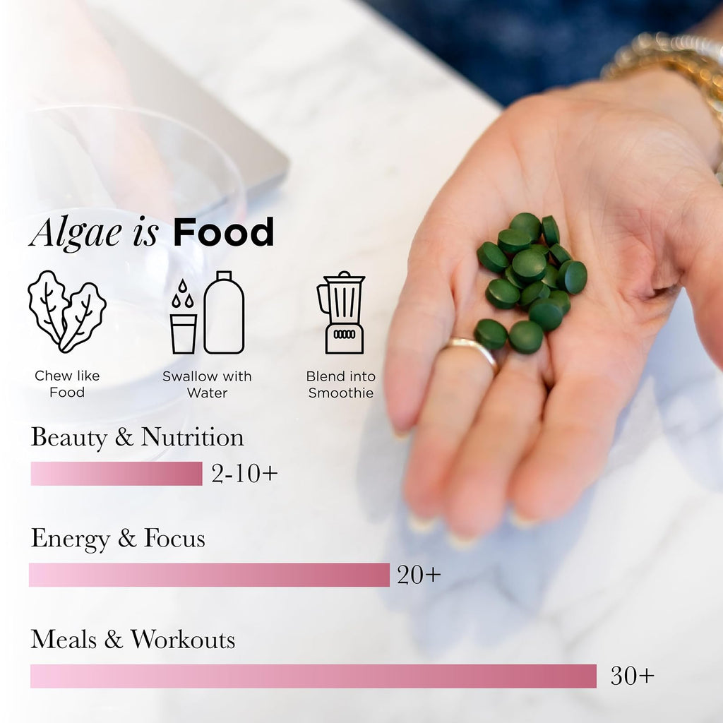 360 tablets of spirulina goodness