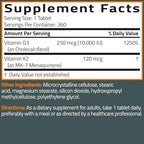 360 tablets of Vitamin D3 K2