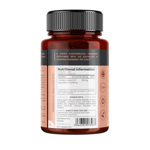 360 ultra concentrated cranberry pills