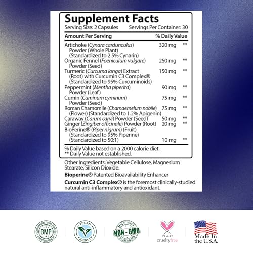 360 vegan capsules for gut comfort