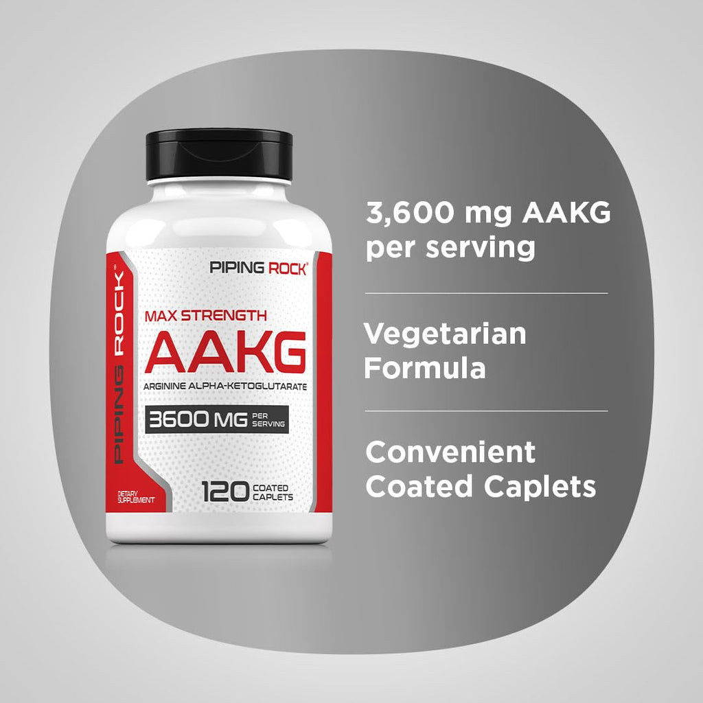 3600 mg AAKG for workout recovery