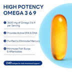 3600 mg Omega supplement benefits