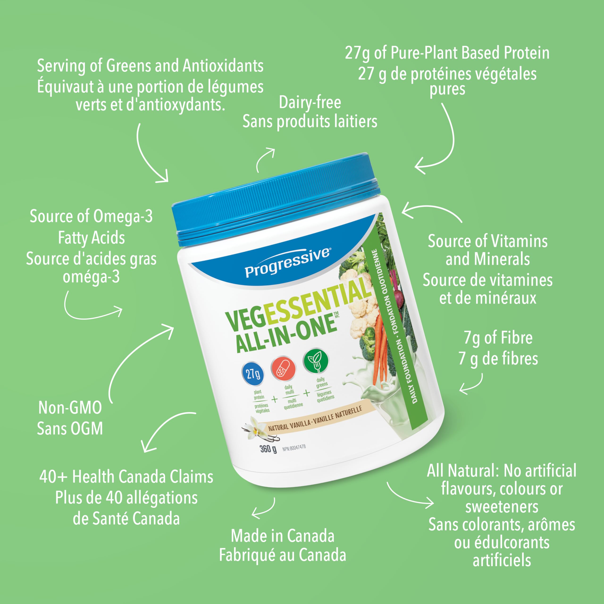 360g blended vitamin & mineral formula