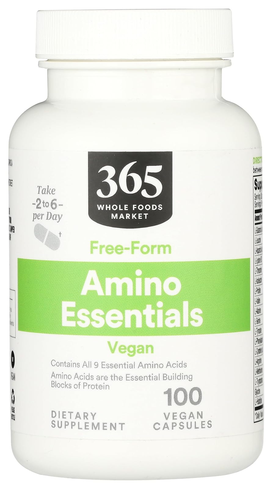 365 Amino Essentials for muscle recovery